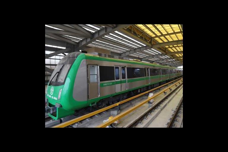 Test running begins on whole of first Hanoi metro line | News | Railway ...